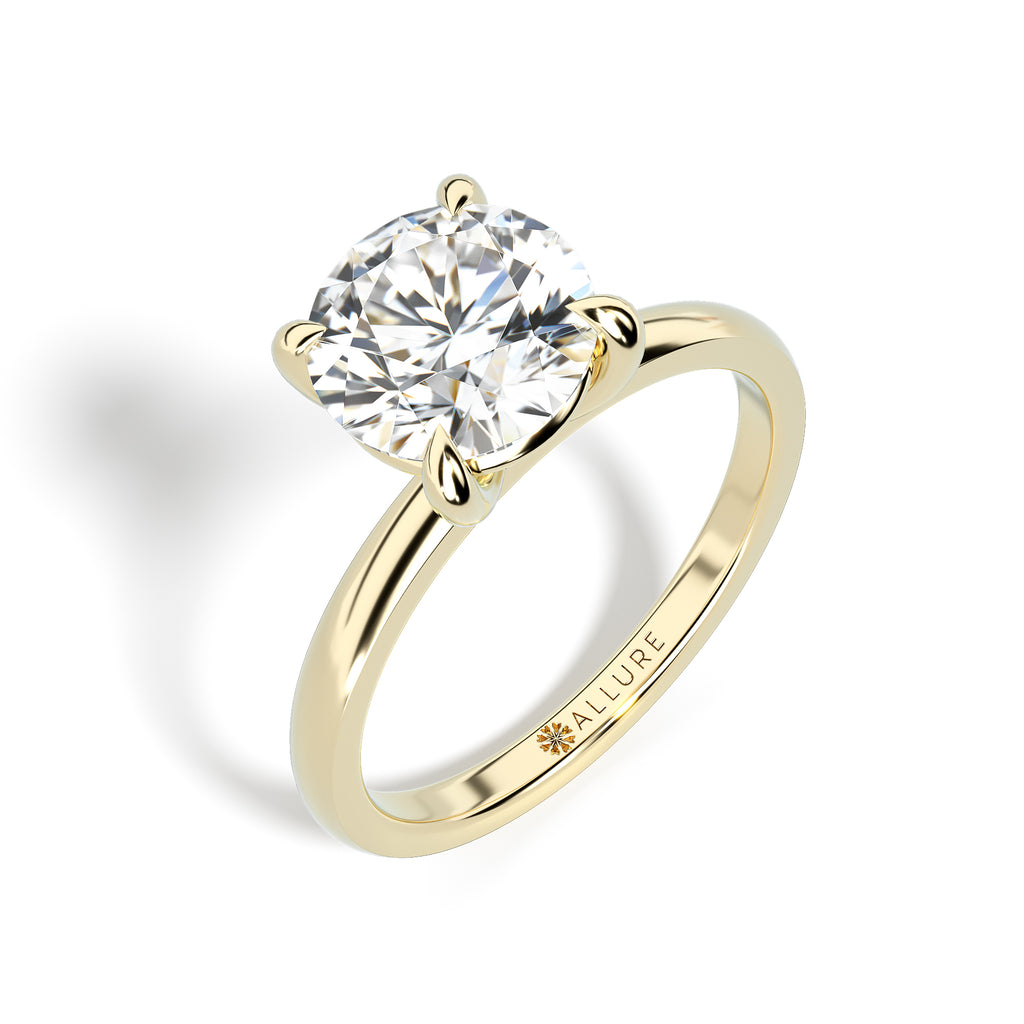 Classic Diamond Solitaire Engagement Ring by Allure – Andrews Jewelers